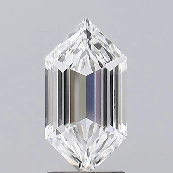 2 Carat Hexagonal Step Cut IGI Certified Lab Grown Diamond