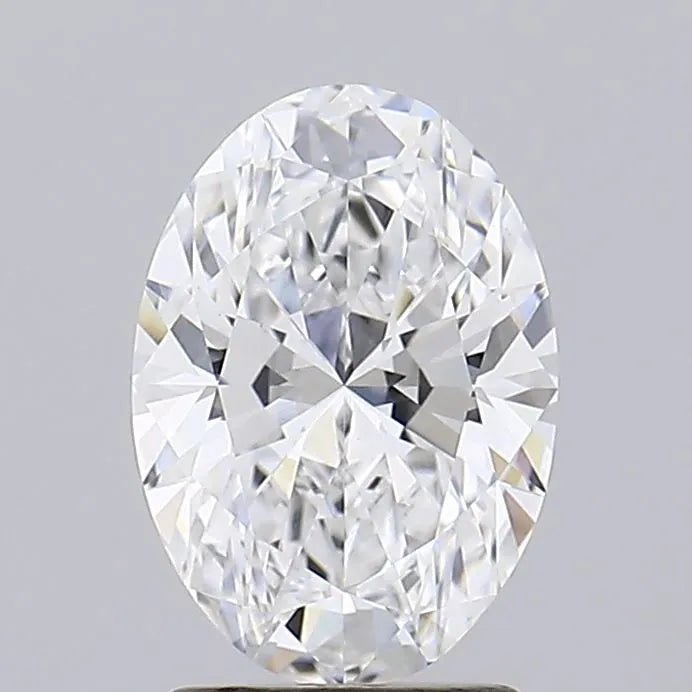GIA Certified Lab-Grown Diamond 2.02 Carat Oval