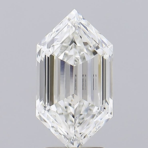 3.03 Carat Elongated Hexagon IGI Certified Lab Grown Diamond